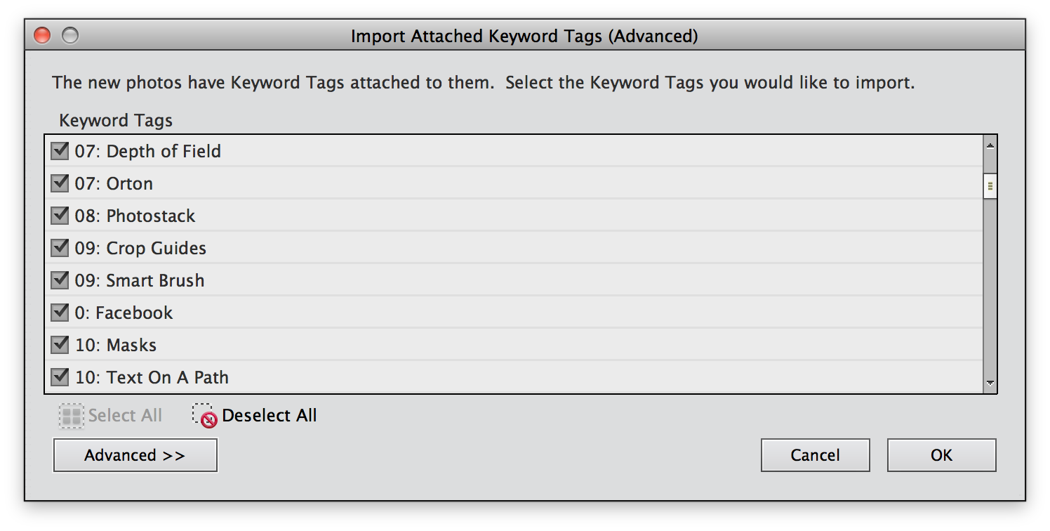 Importing media in bulk